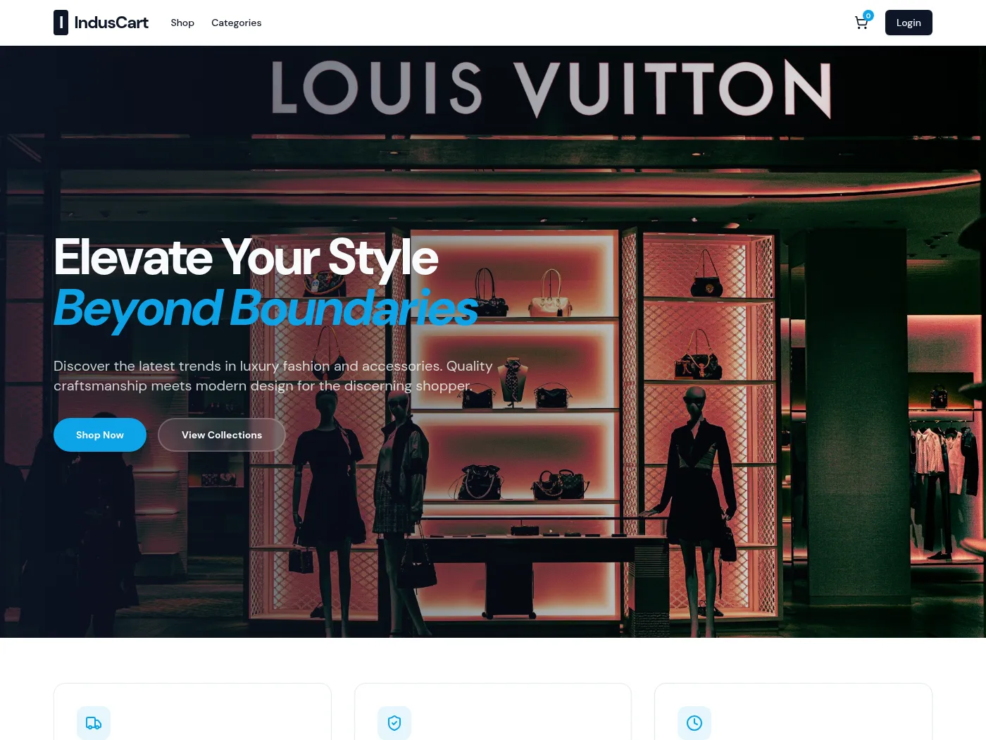 IndusCart E-Commerce Stack
