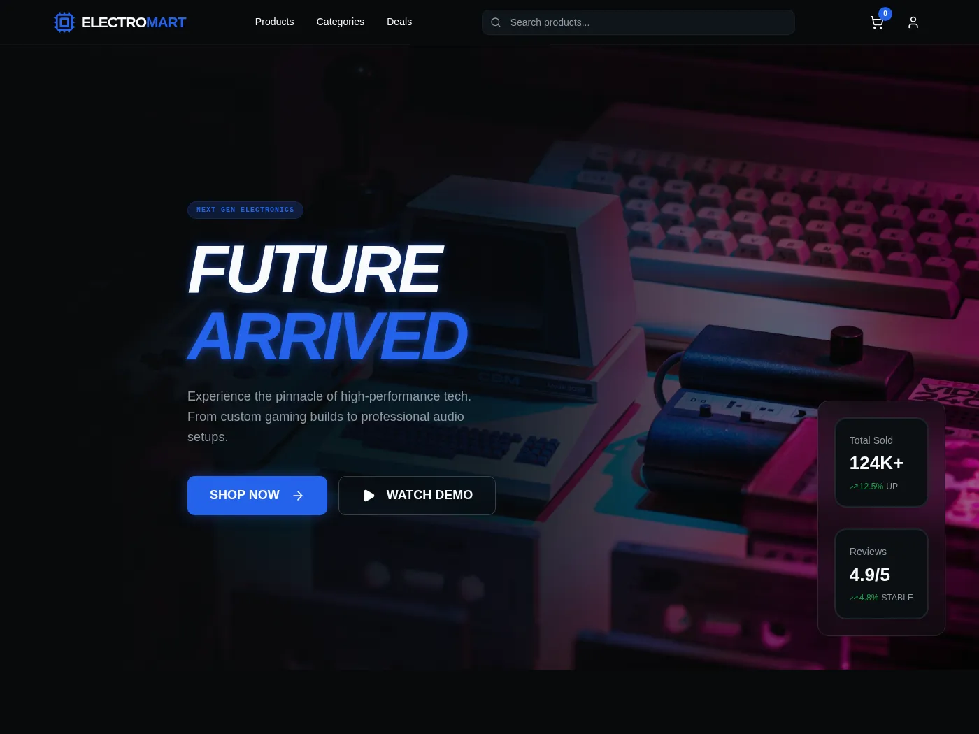 ElectroMart UI Kit