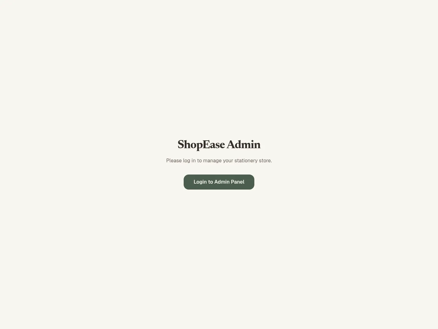 ShopEase Online Store