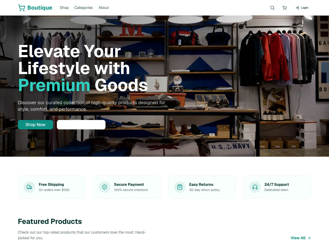 Online Boutique Platform