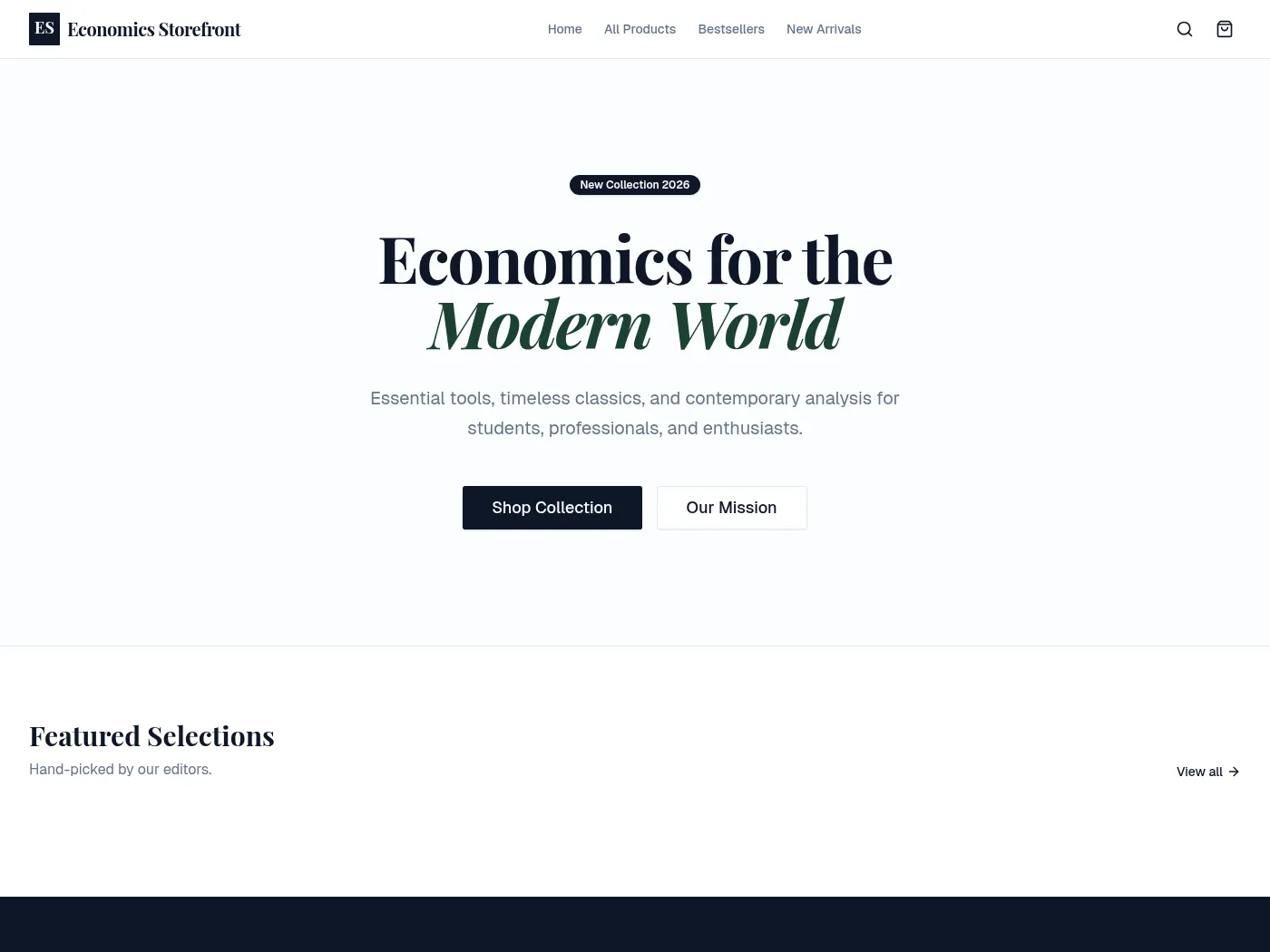 Economics Storefront