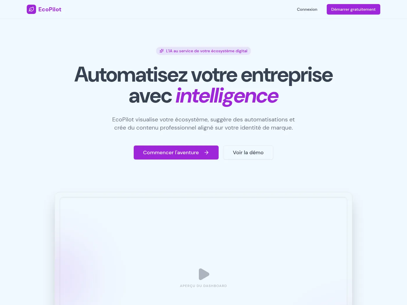 EcoPilot Dashboard
