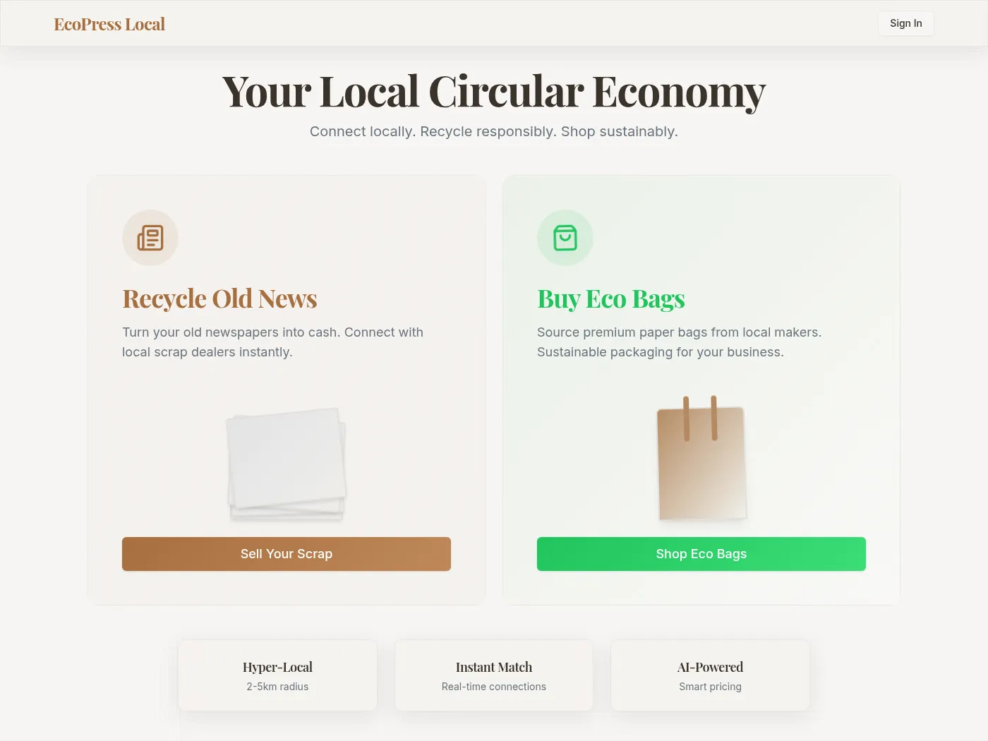 EcoPress Local Market