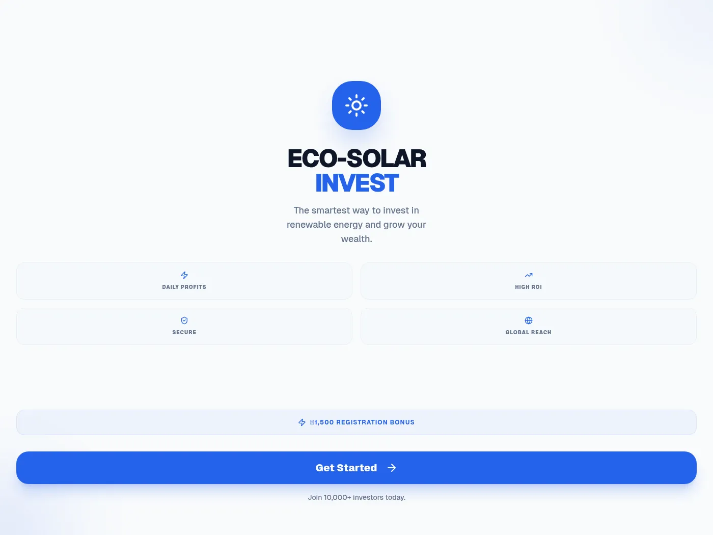 EcoSolar Invest App