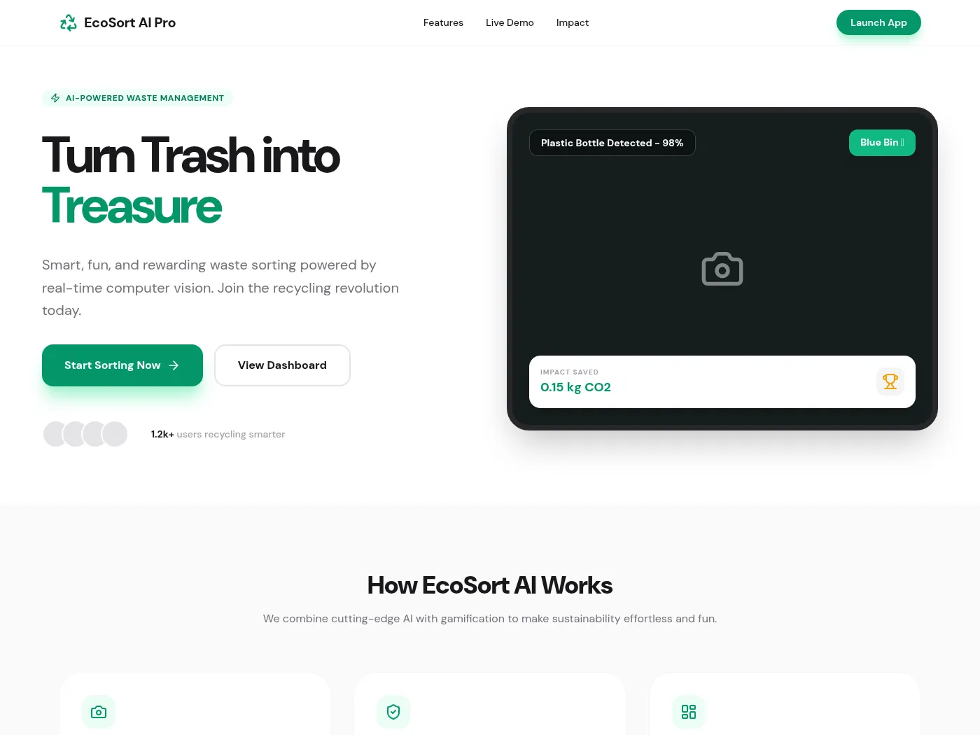EcoSort AI Pro