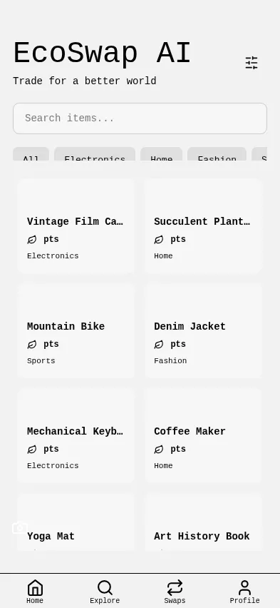 EcoSwap AI