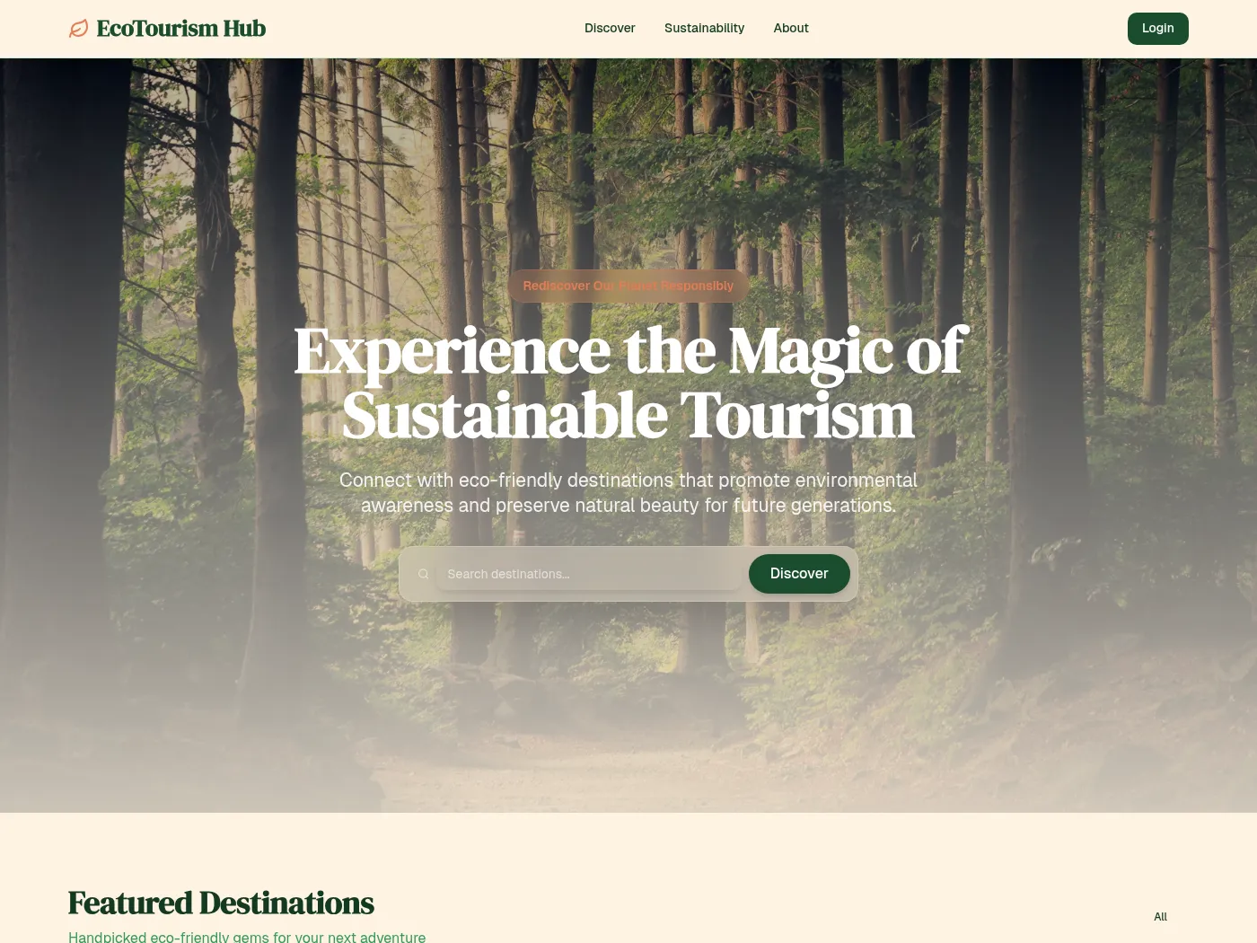 EcoTourism Hub
