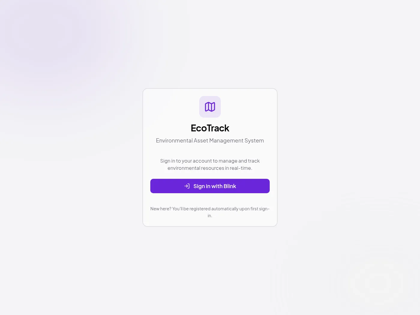 EcoTrack Dashboard