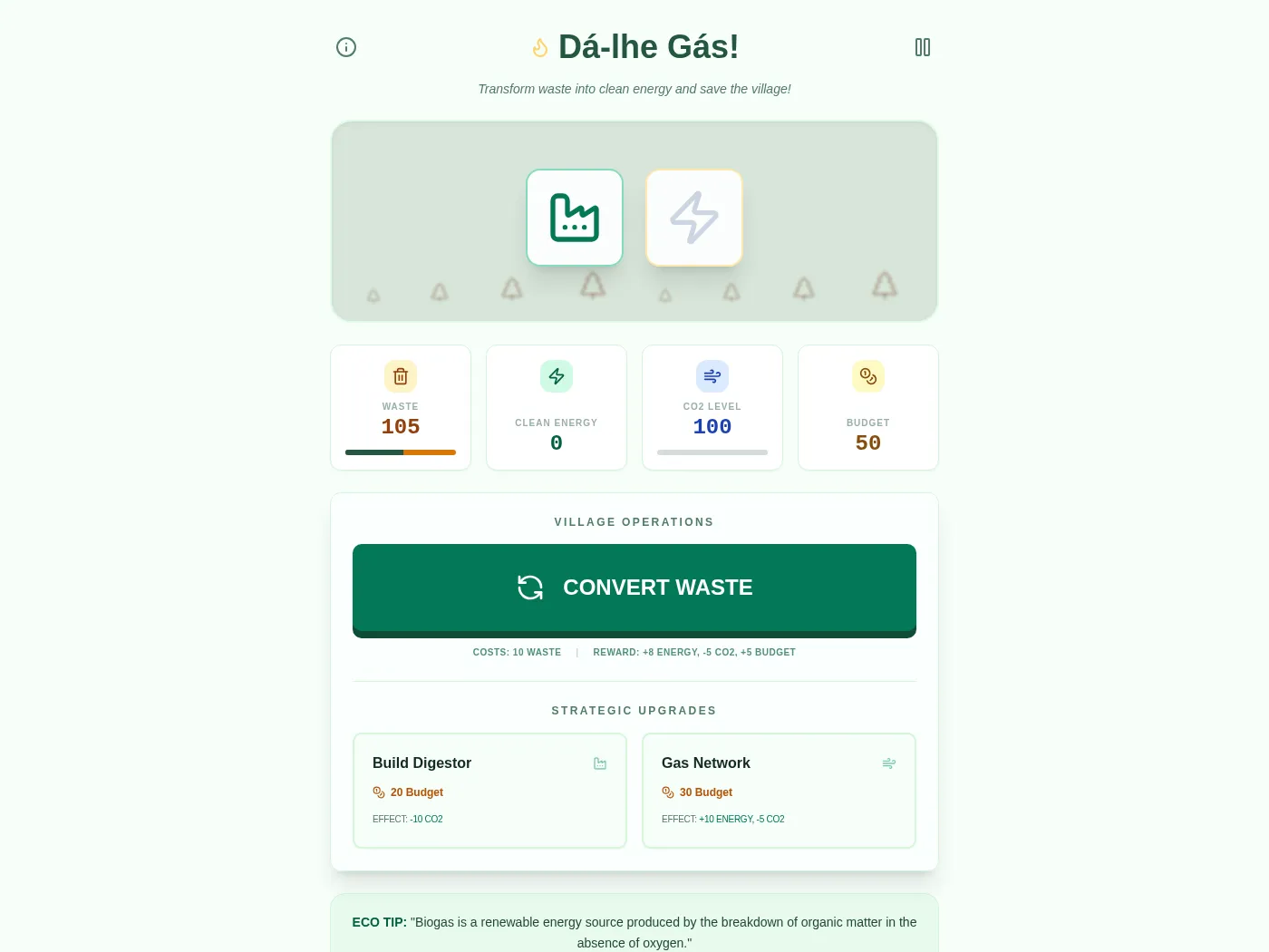 EcoVillage Dash