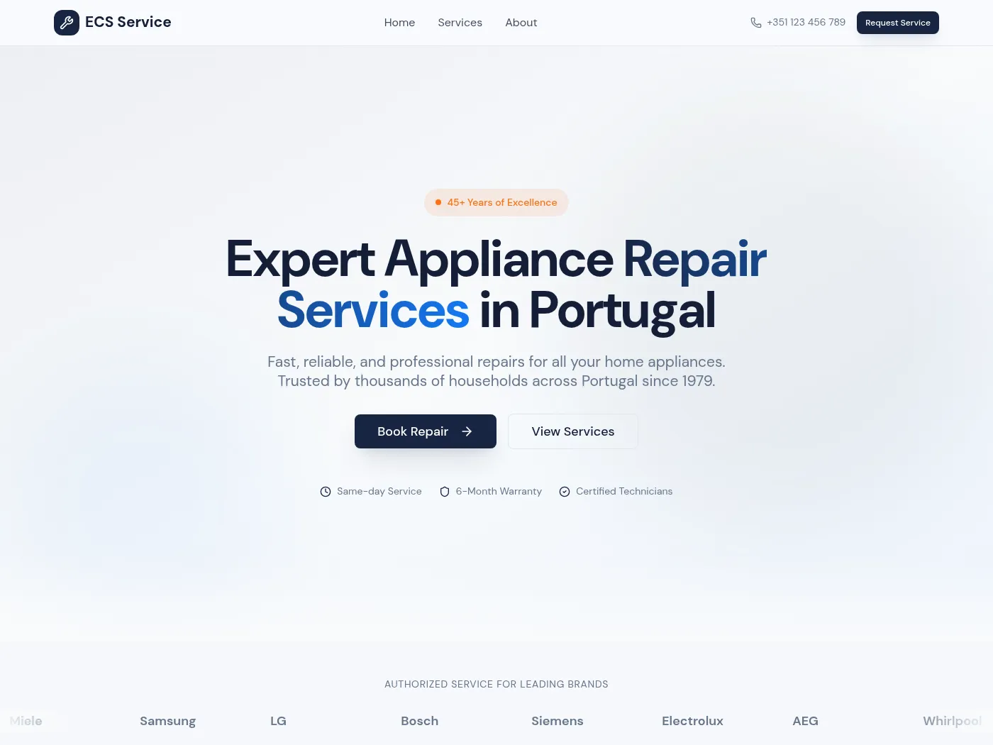 ECS Website Revamp