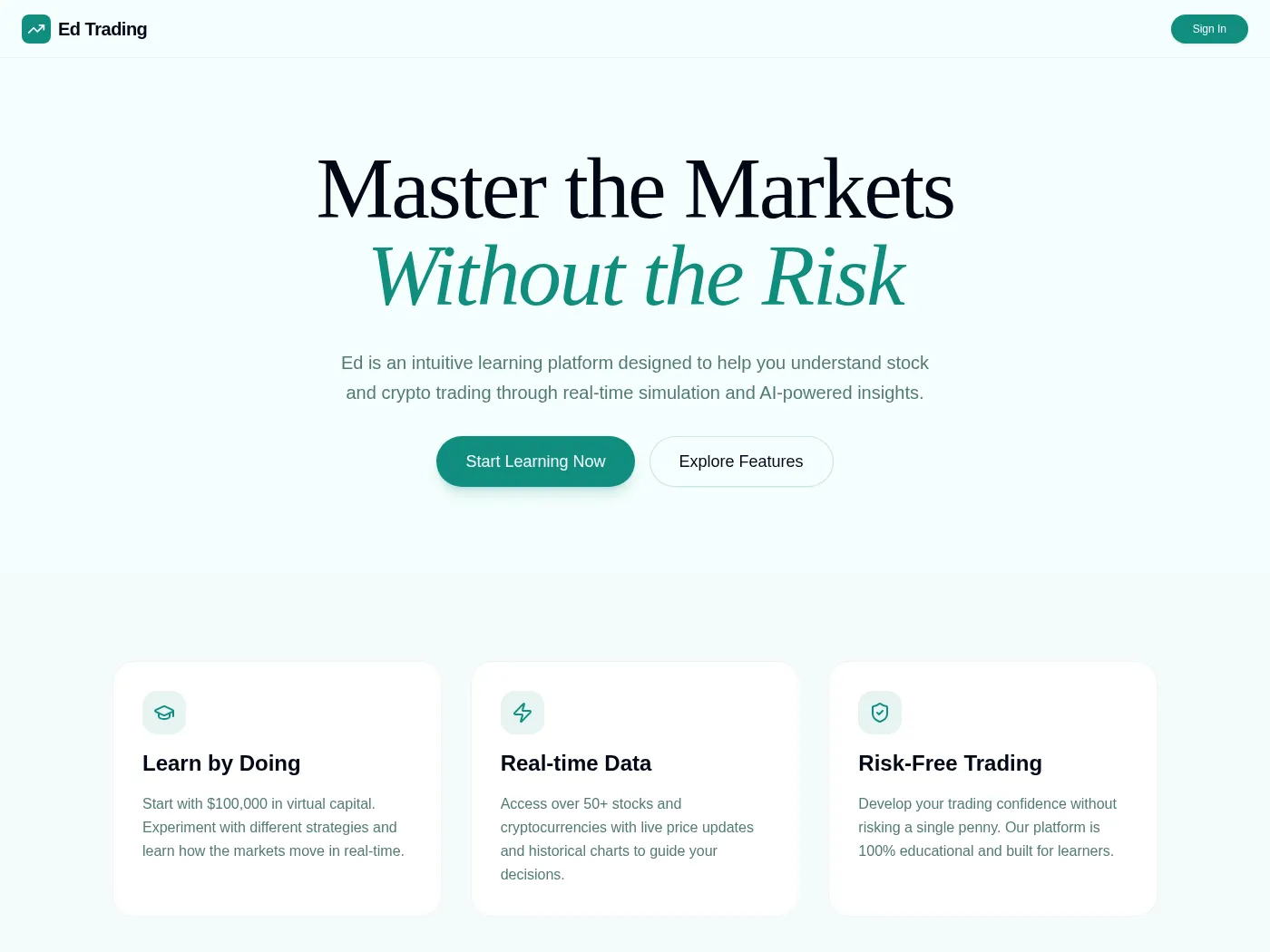 Ed Learning Platform