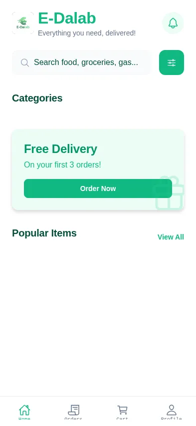 E-Dalab Delivery App