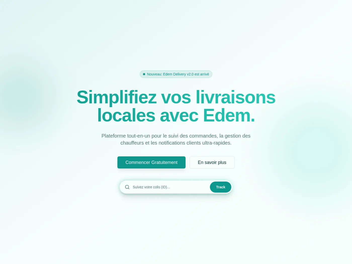 Edem Delivery Suite
