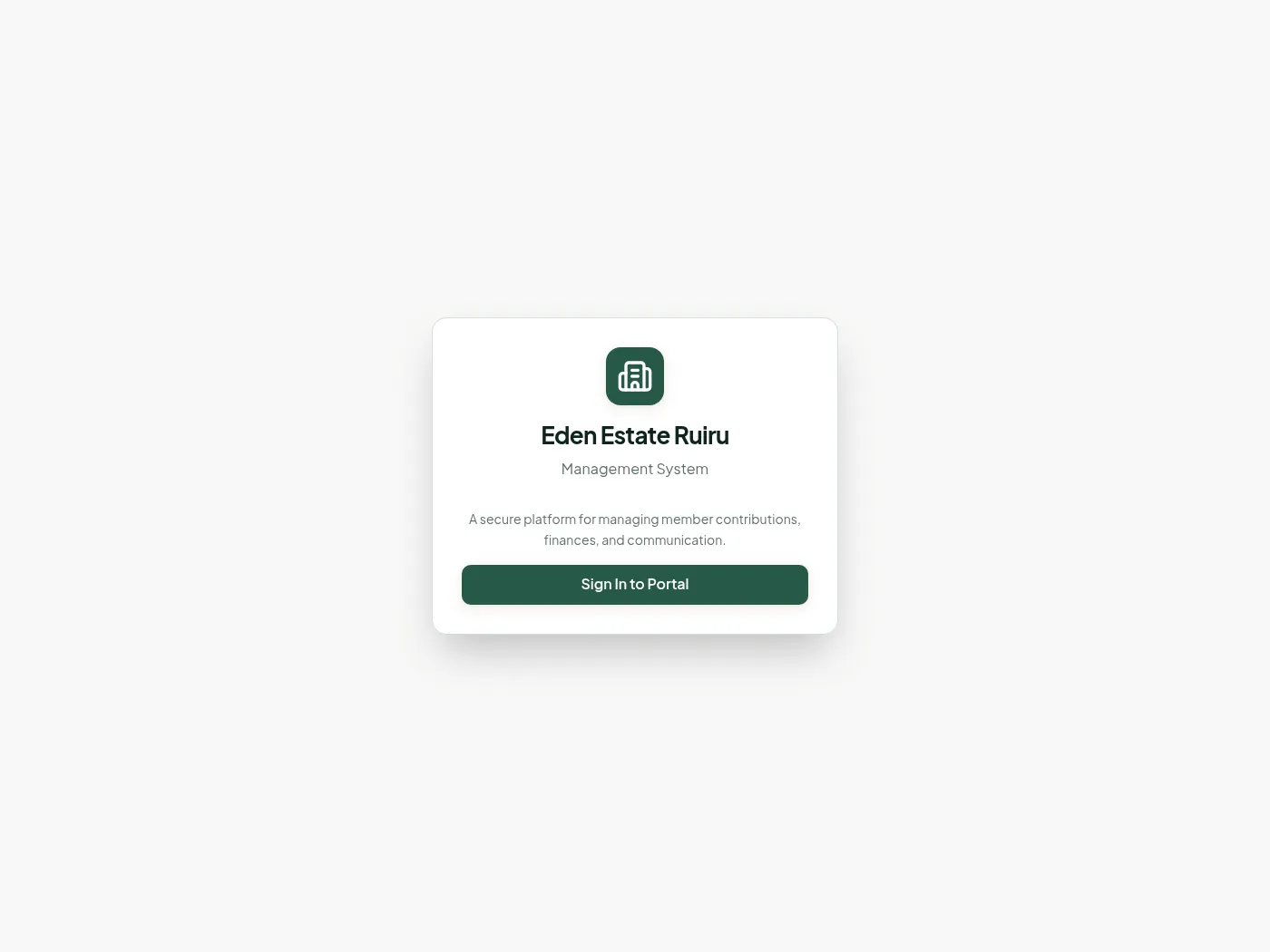 Eden Estate Manager