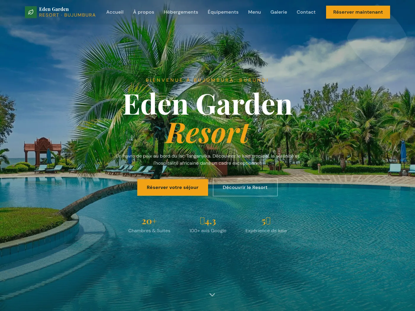 Eden Garden Resort Web (Remix)