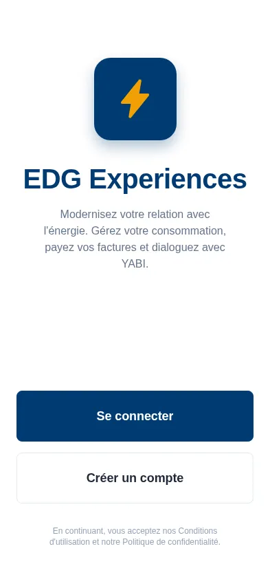 EDG Experiences App