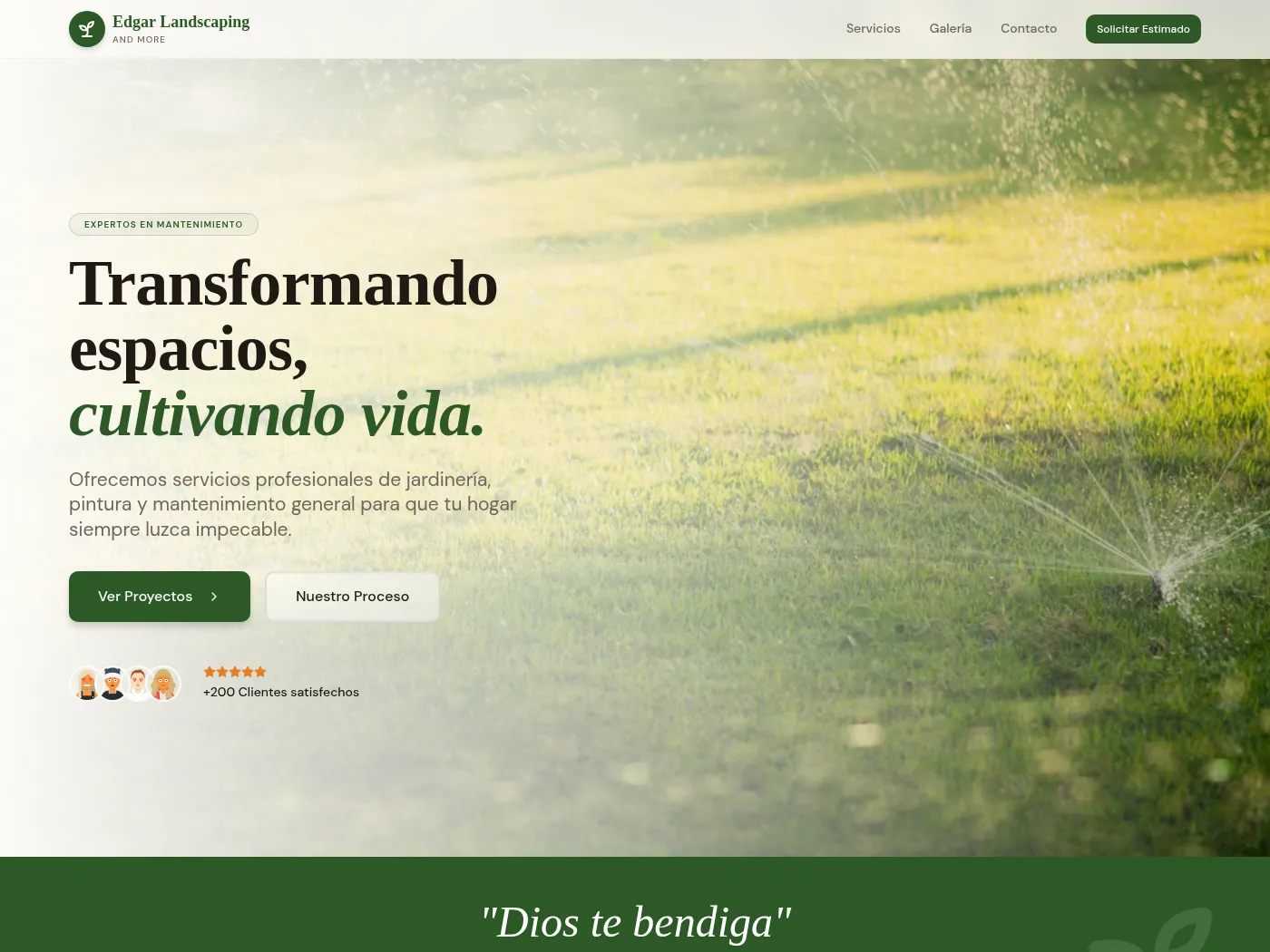 Edgar Landscaping Pro Site