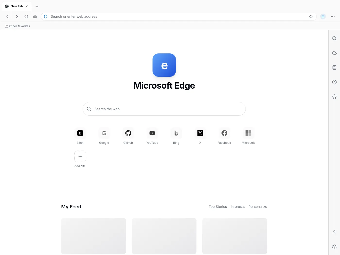 Edge Browser Clone