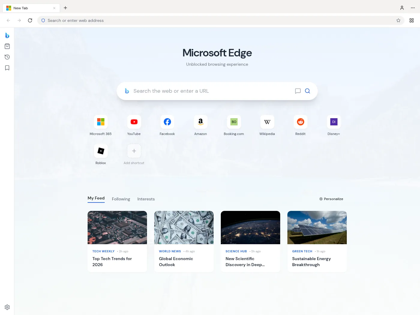 Edge Browser Web Unblocker