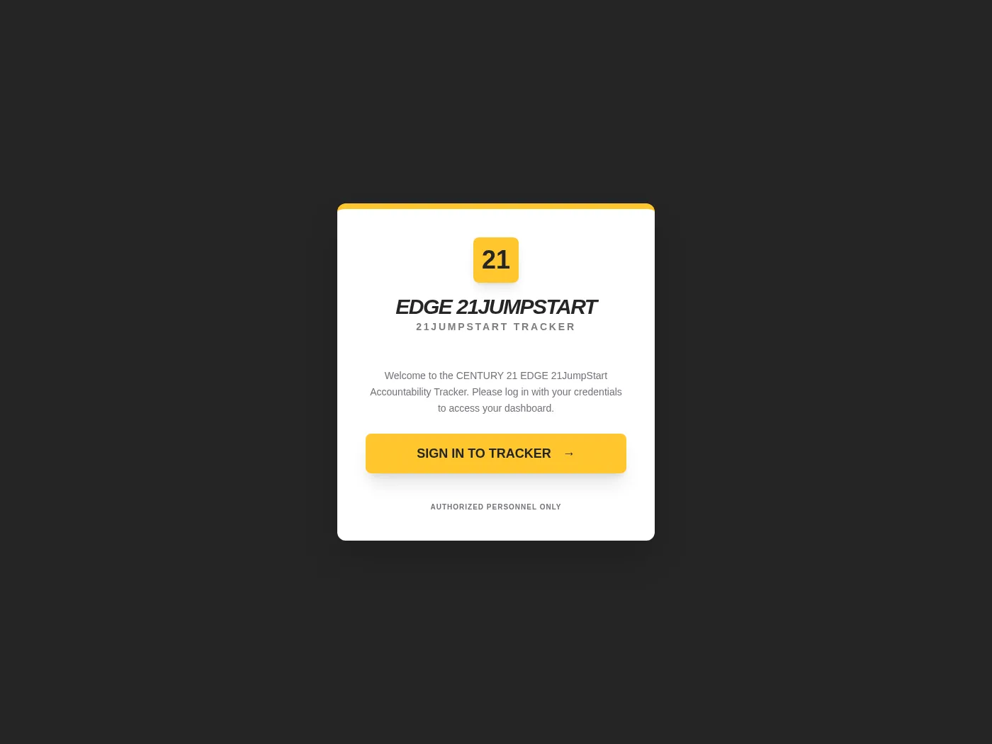 Edge21 Tracker