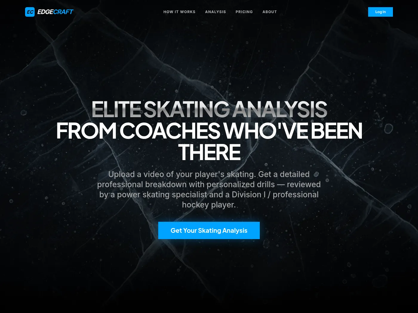 EdgeCraft Landing Page