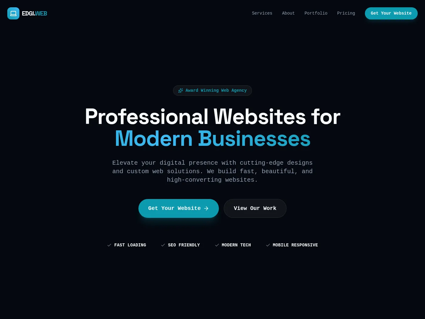 EDGI.WEB Agency Site