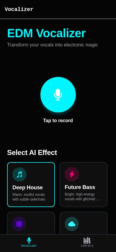 EDM Vocalizer