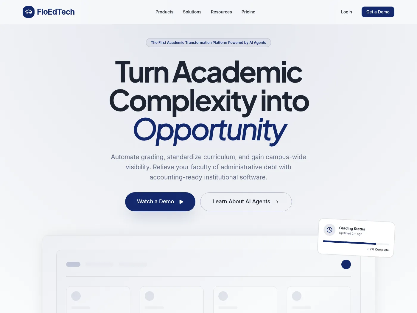 FloEdTech Dashboard