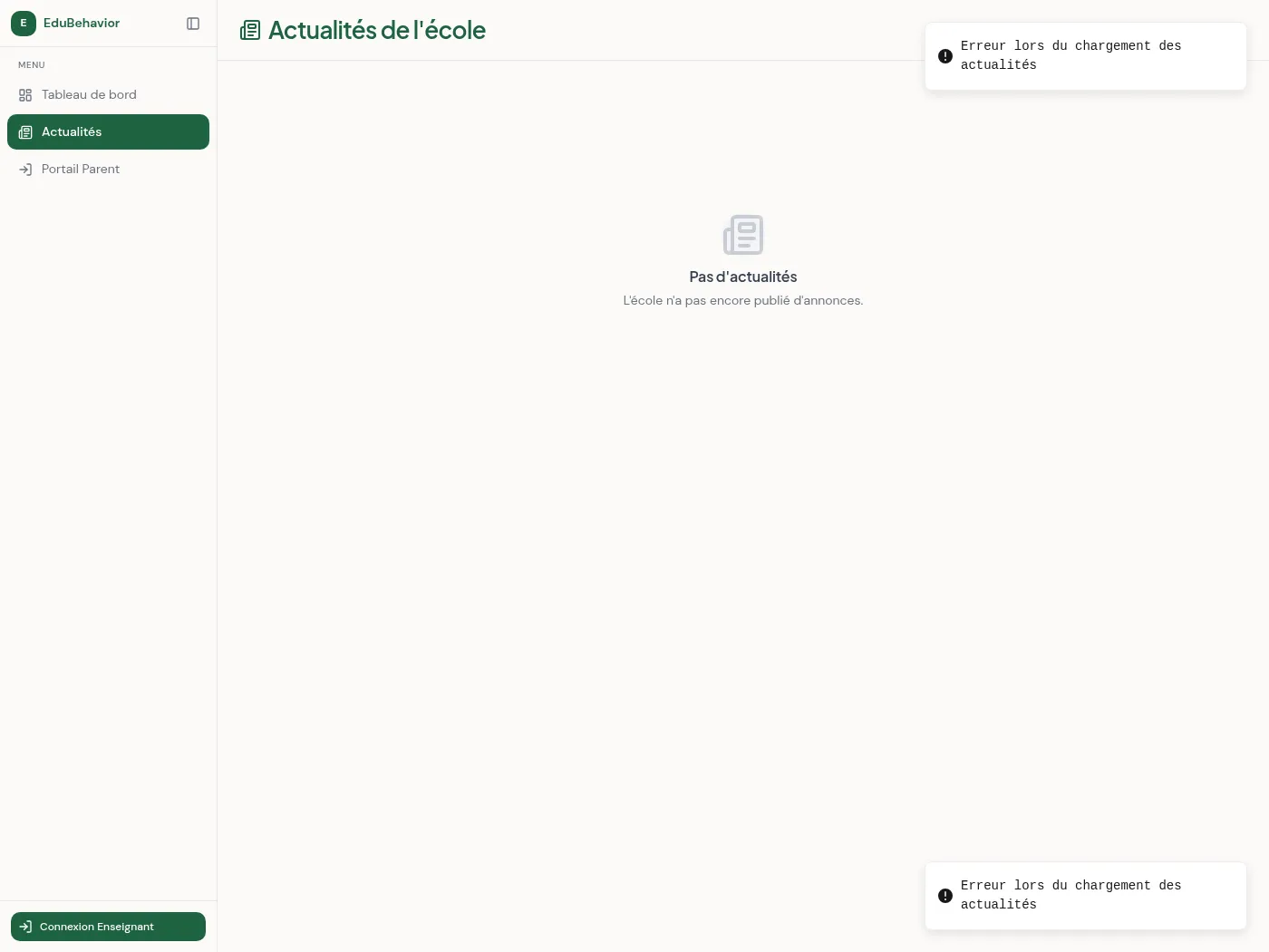 EduBehavior Connect