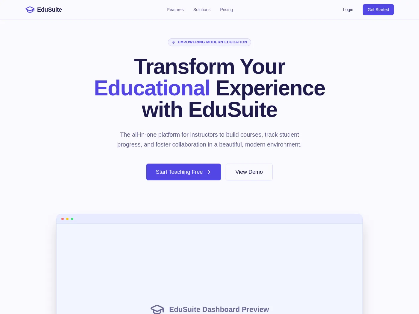 EduSuite Platform