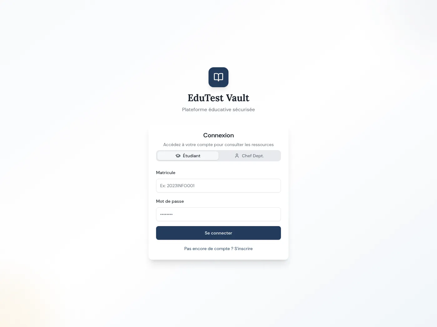 EduTest Vault