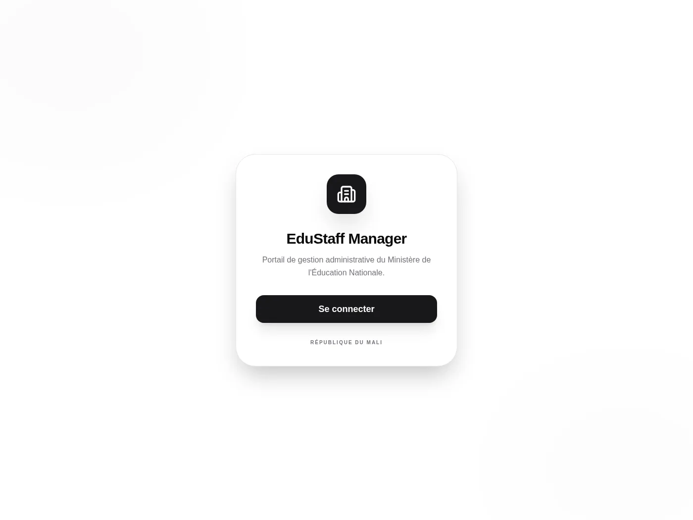 Edu Staff Manager