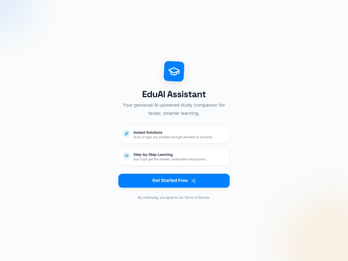 EduAI Assistant