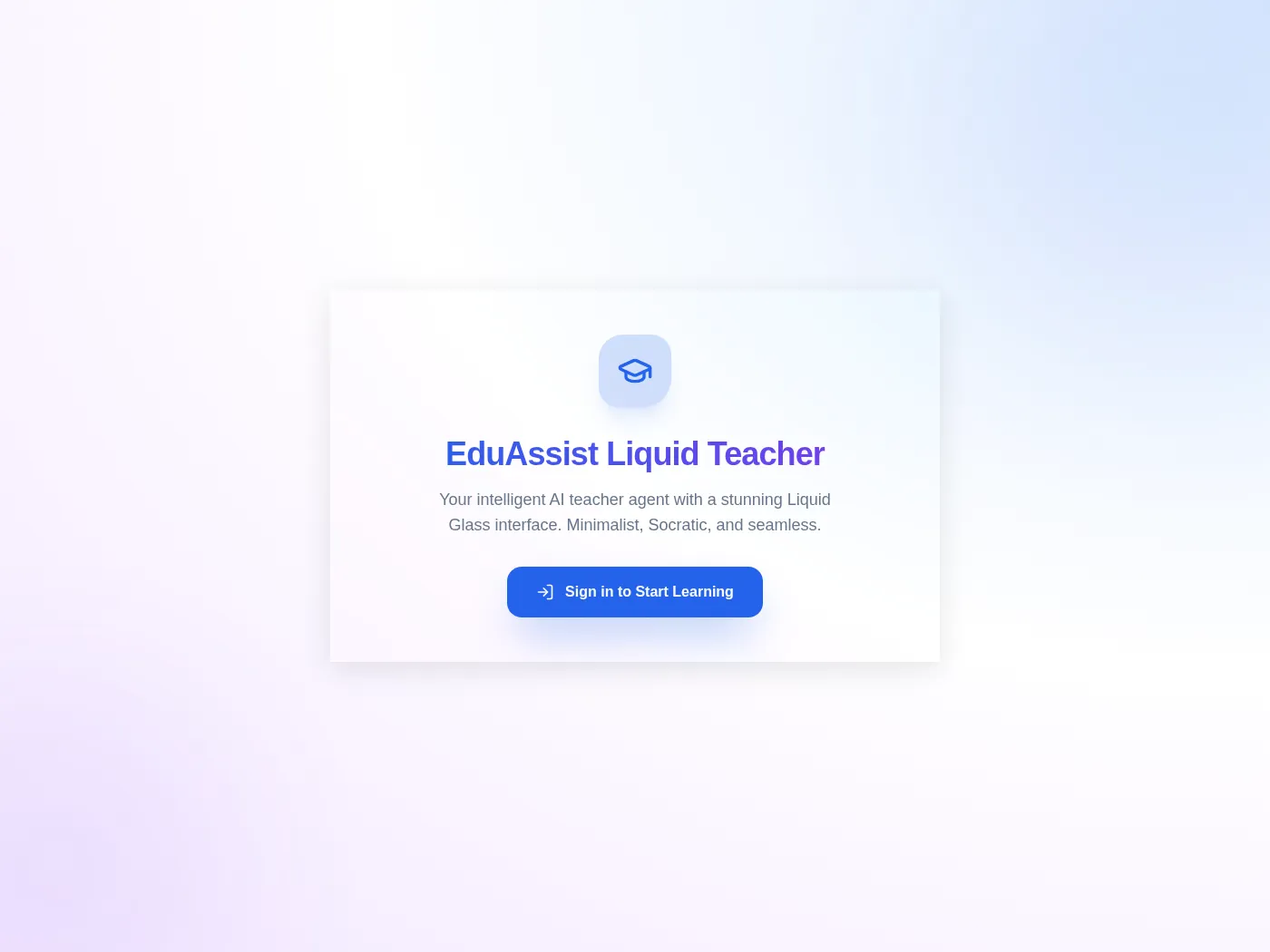 EduAssist Liquid Teacher