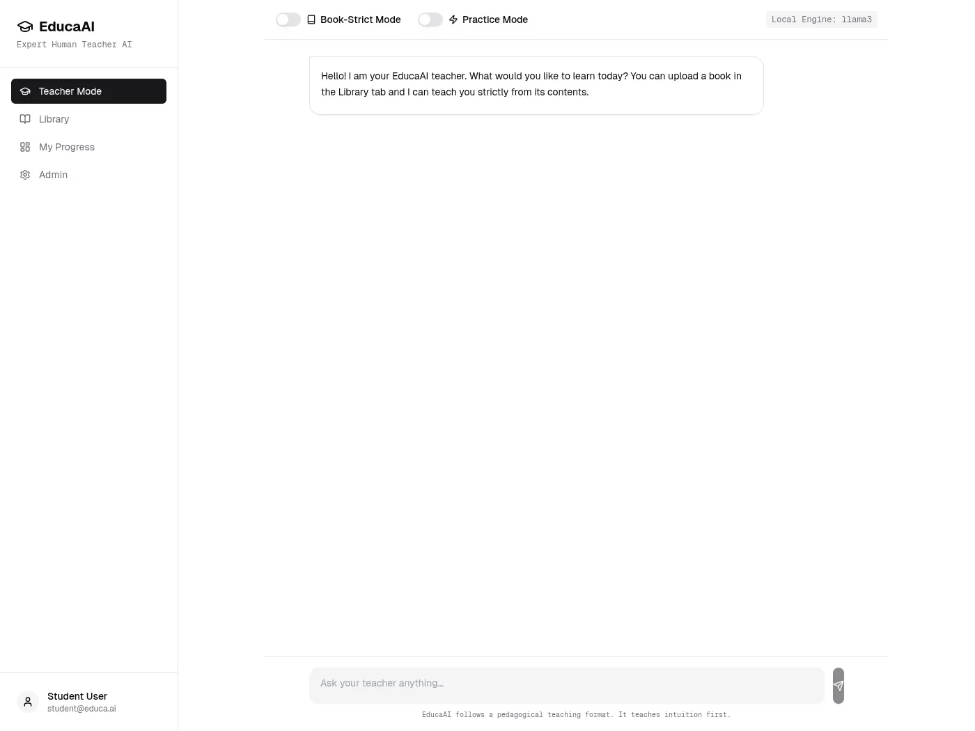 EducaAI Teacher App