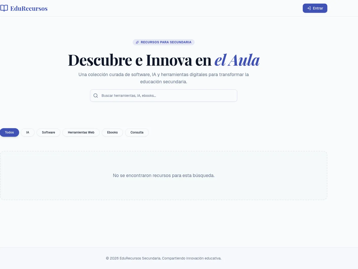 EduRecursos Secundaria