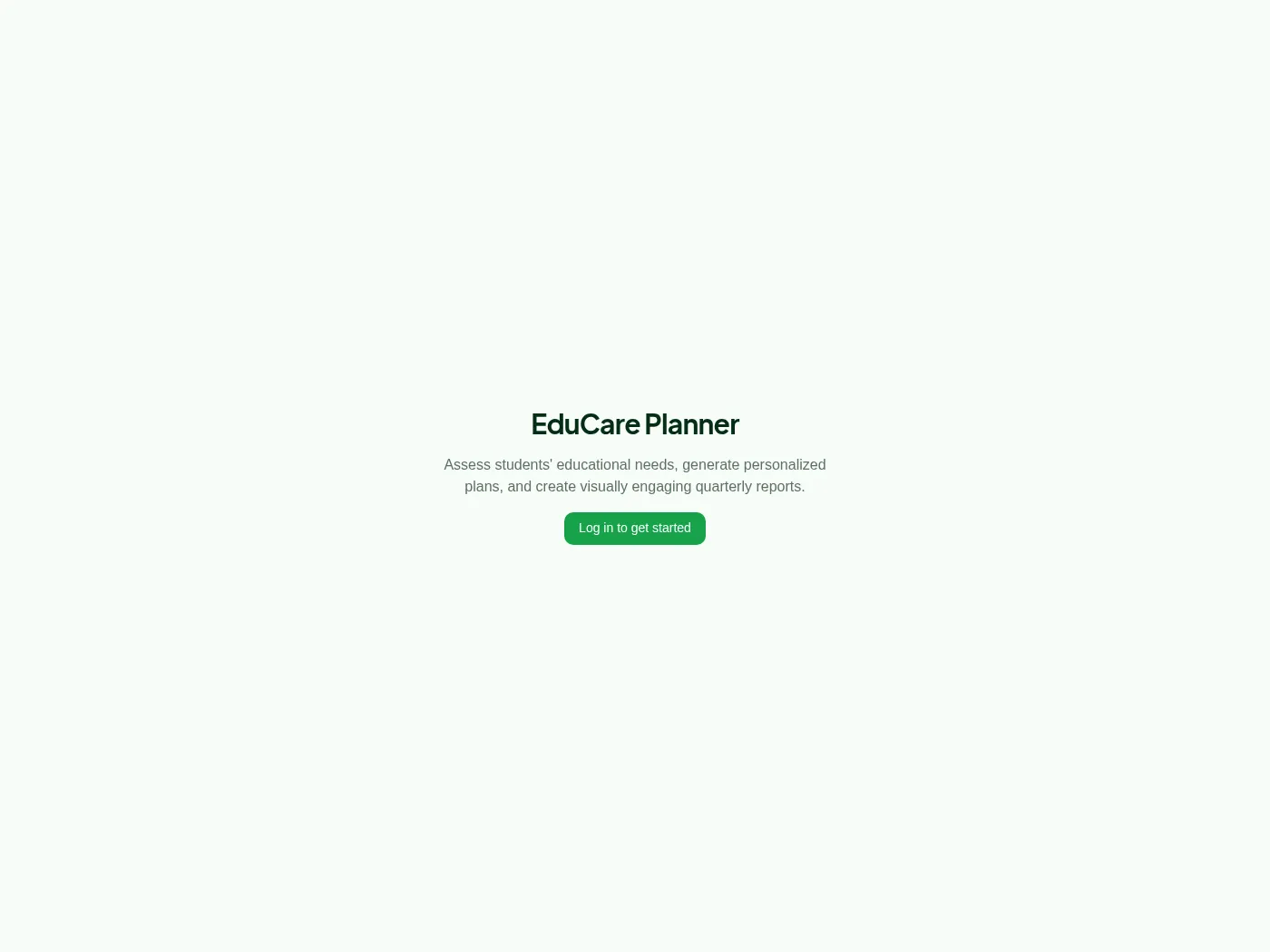 EduCare Planner