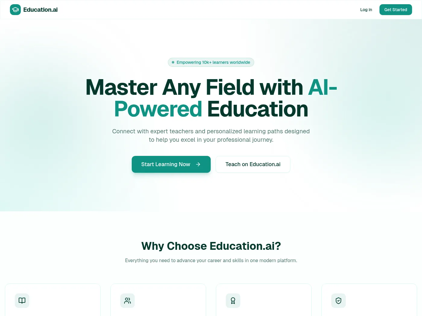 Education.ai Platform