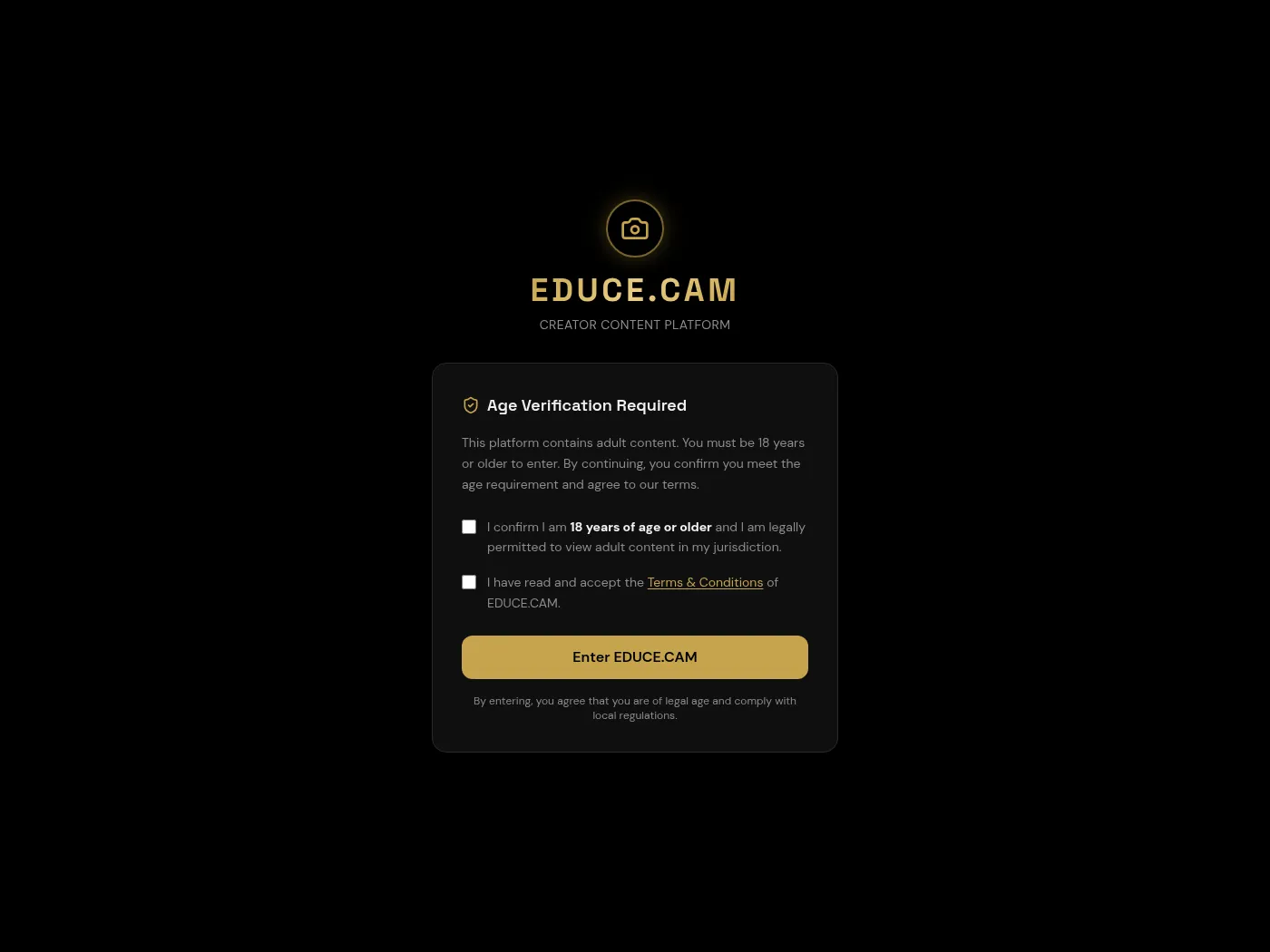 EDUCE.CAM Video Platform