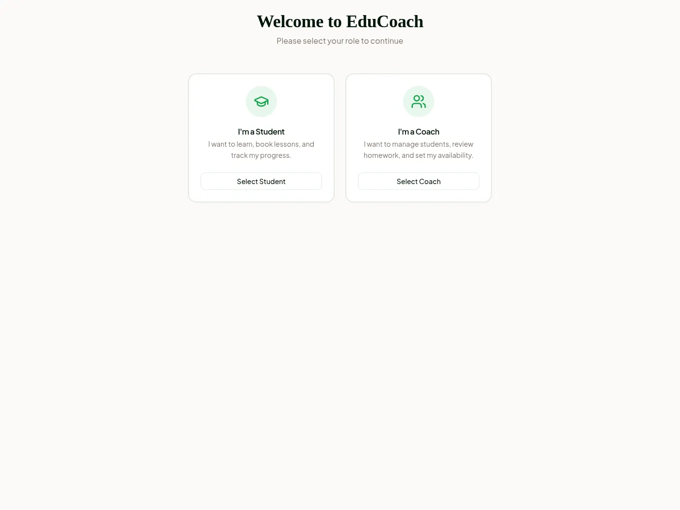 EduCoach Platform
