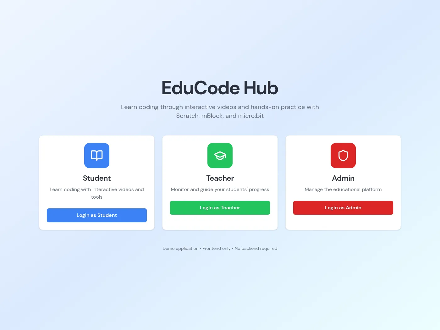 EduCode Hub Frontend