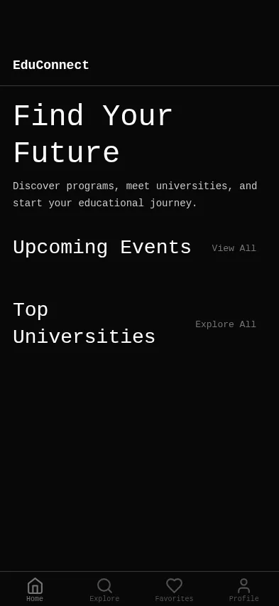 EduConnect Fair App