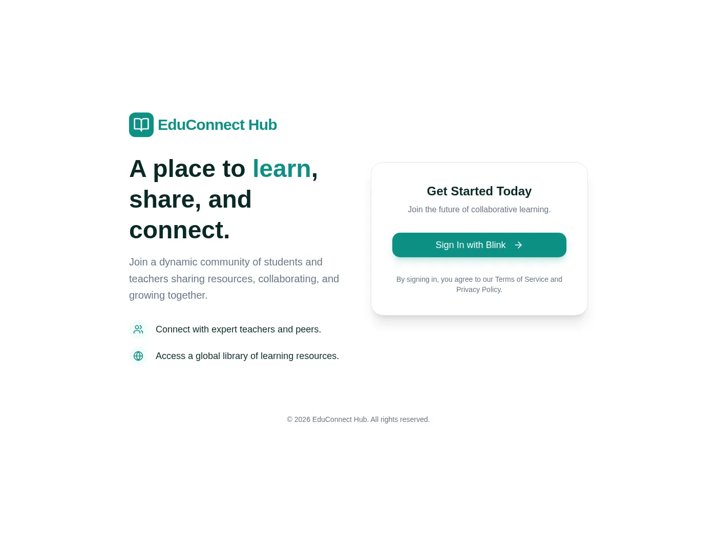 EduConnect Hub