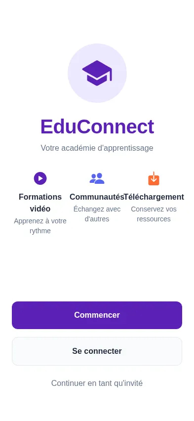 EduConnect Mobile Academy