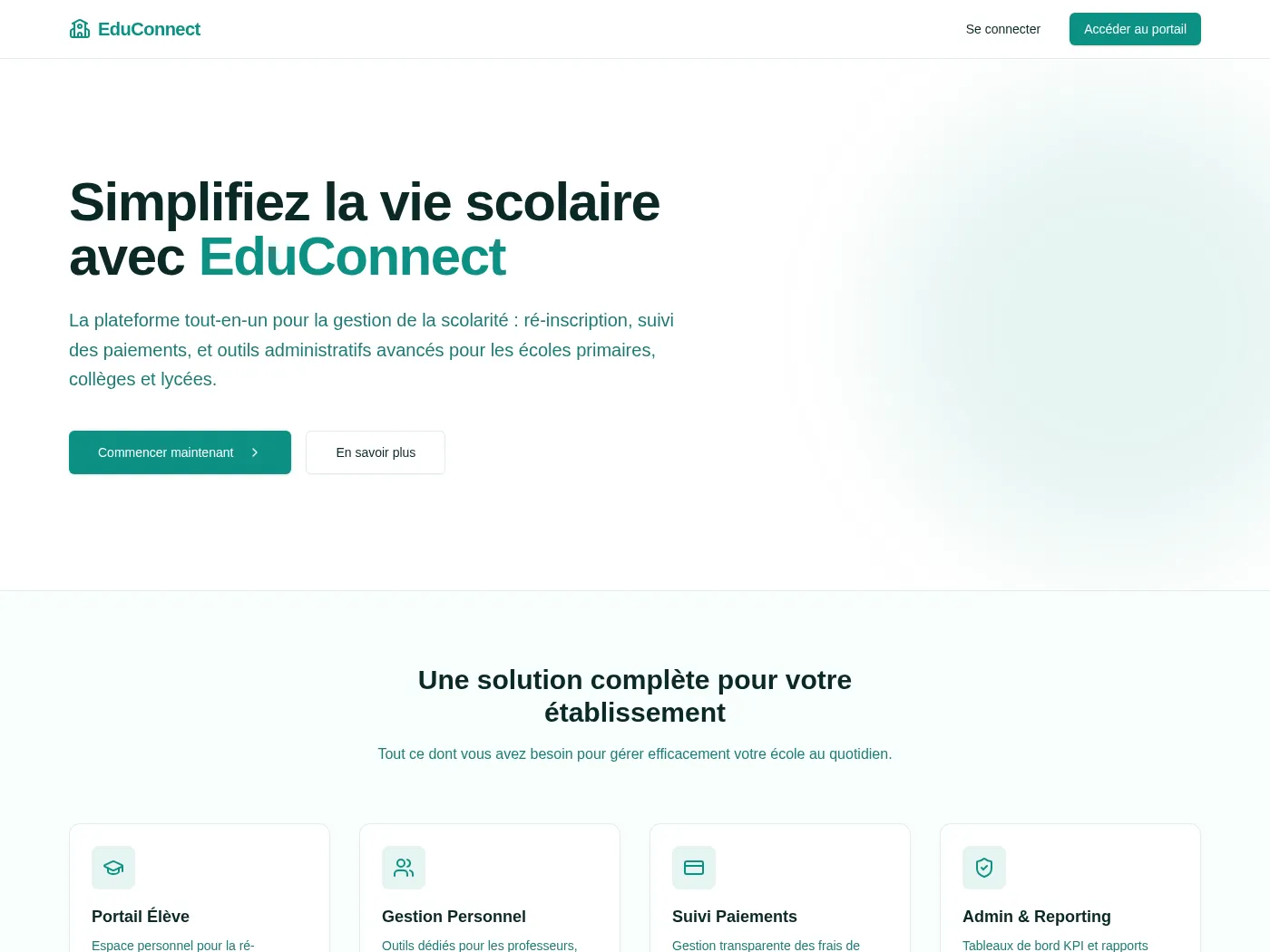 EduConnect Platform
