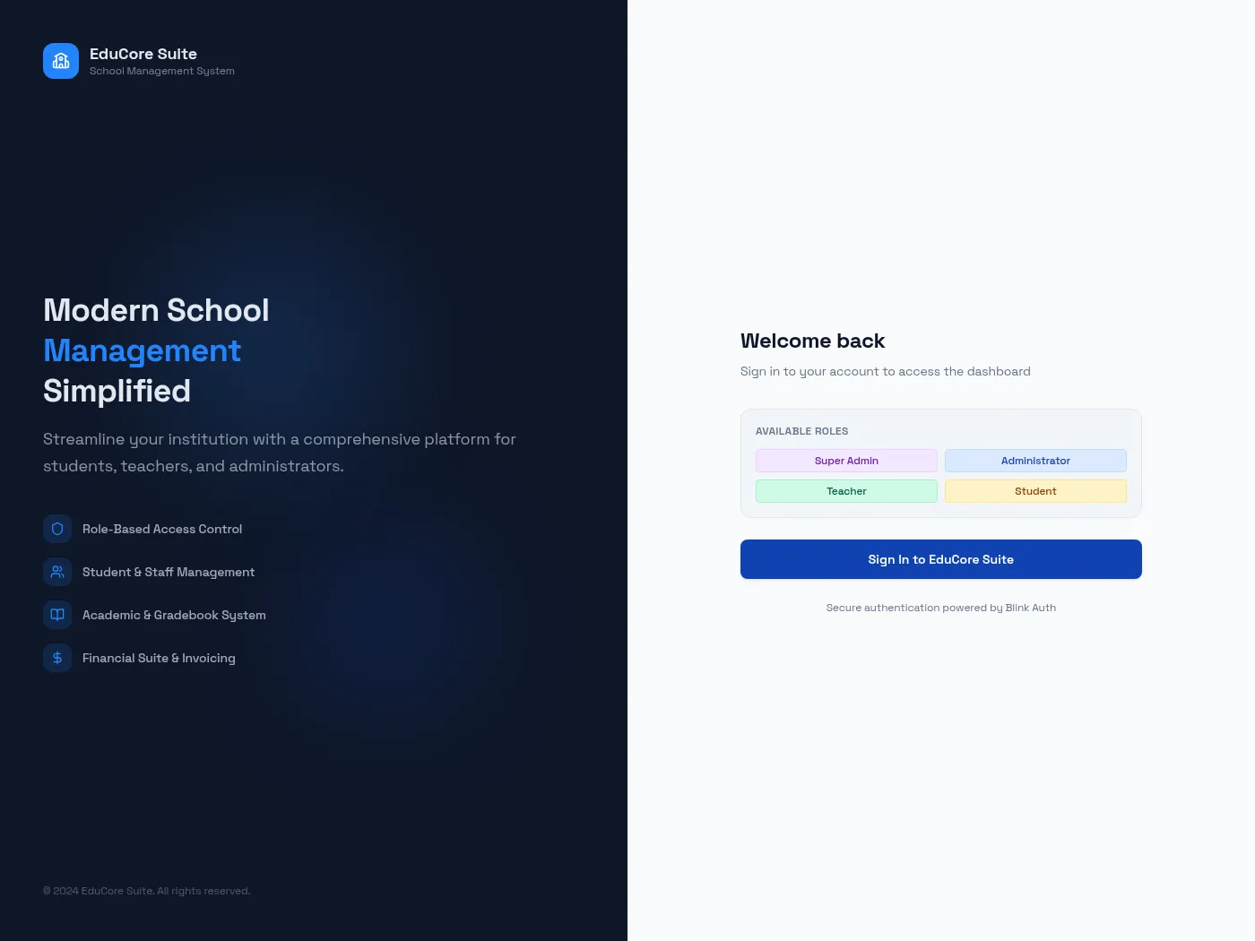 EduCore Suite