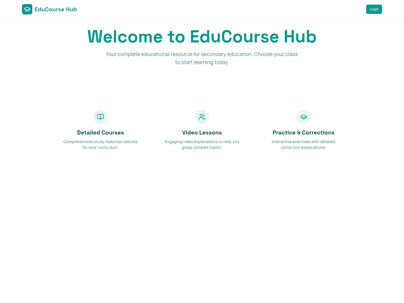 EduCourse Hub