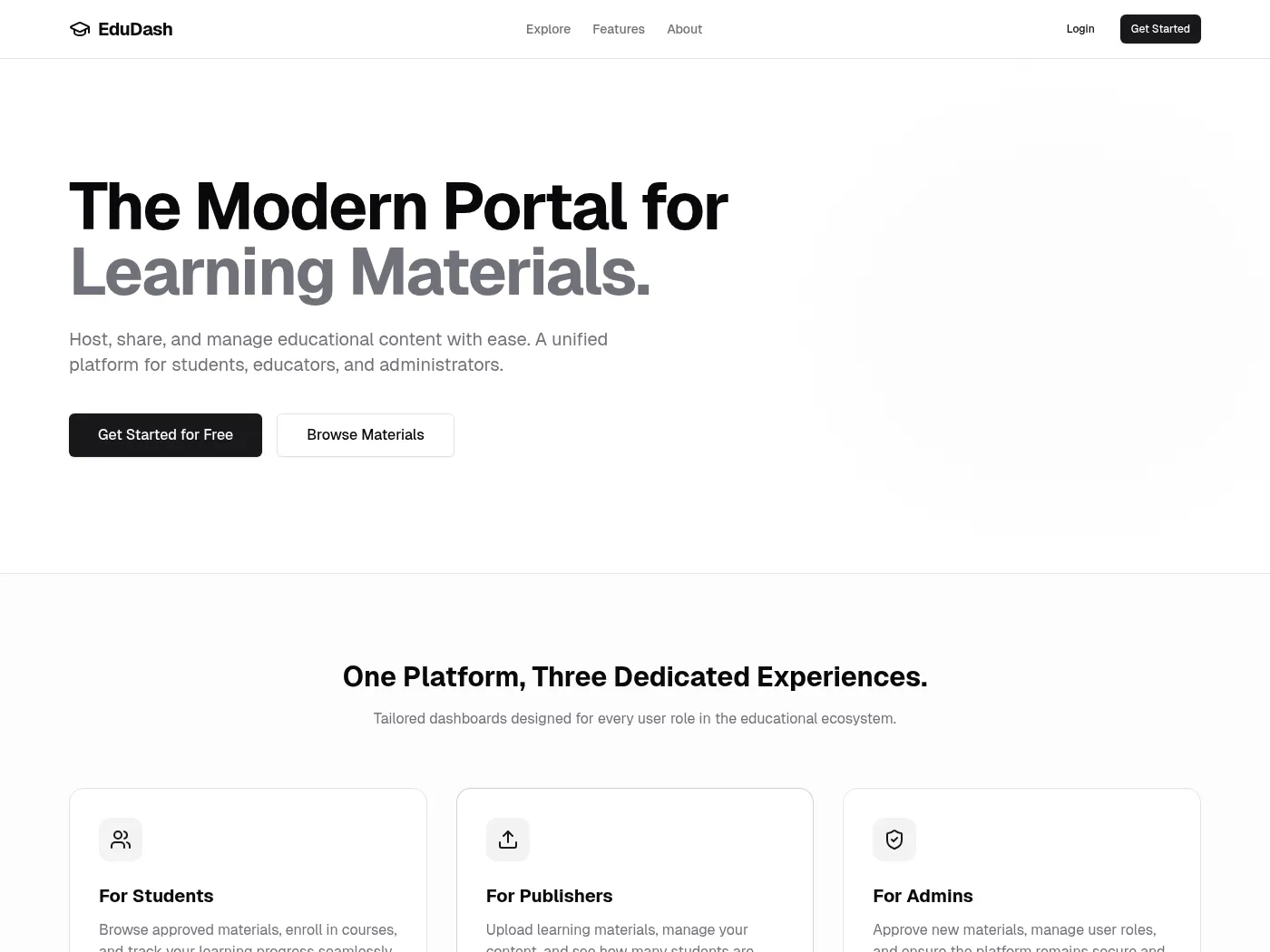 EduDash Portal