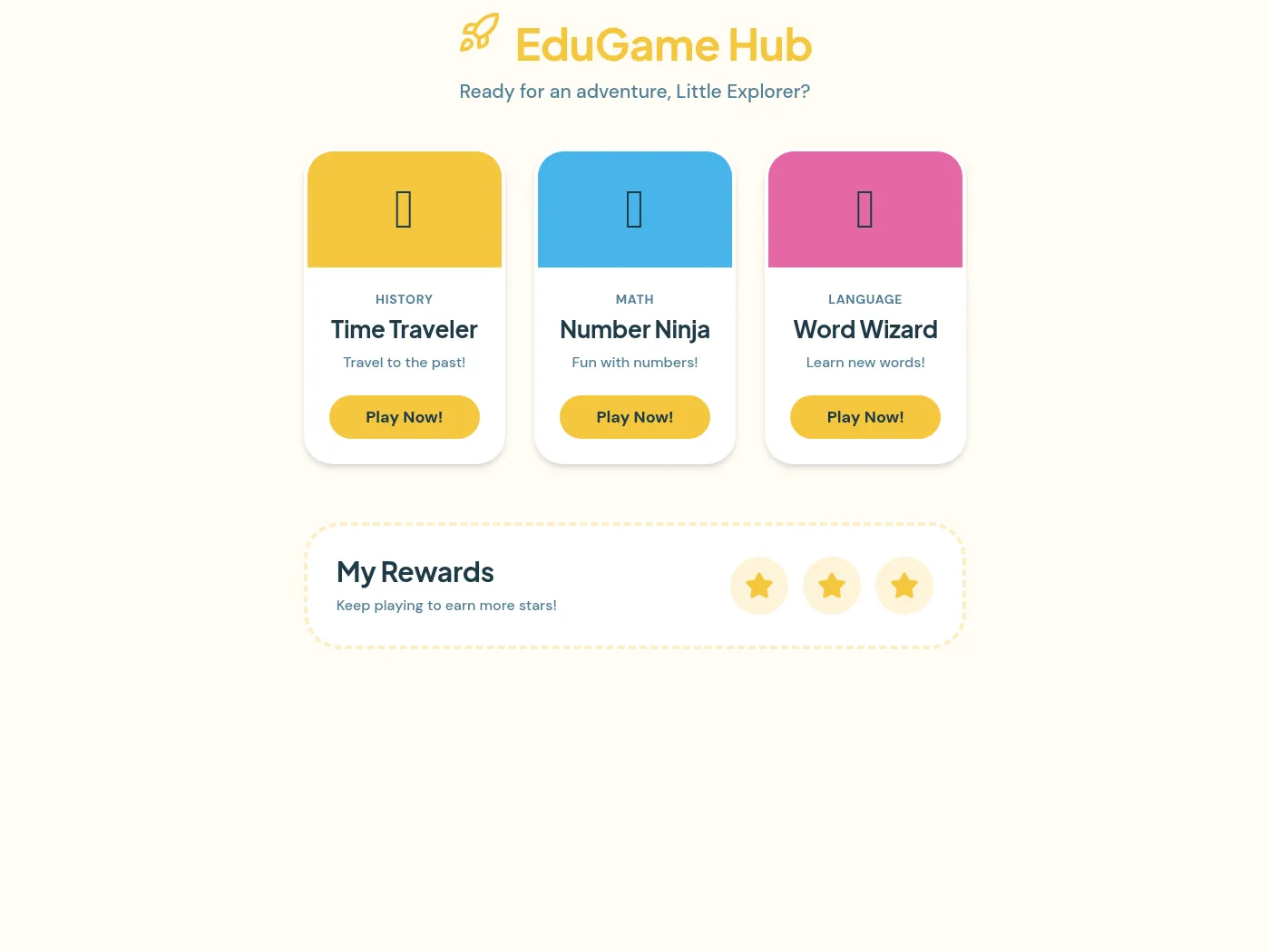 EduGame Hub