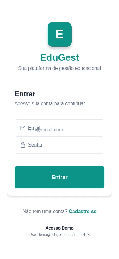 EduGest Platform